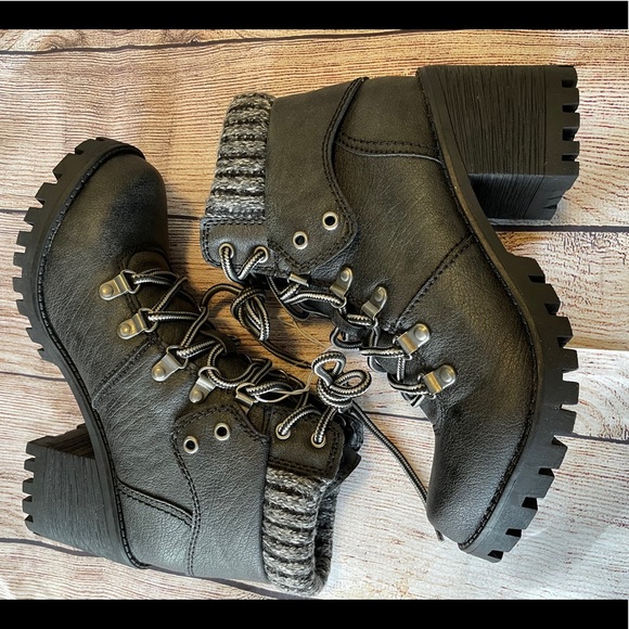 UNIONBAY | Shoes | Unionbay Hike Womens High Heel Ankle Boots | Poshmark